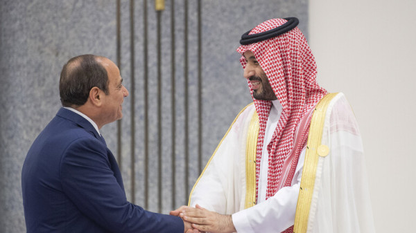 تفاصيل لقاء السيسي وبن سلمان في باريس