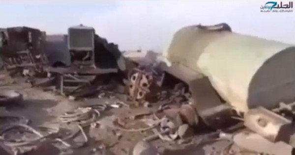 فيديو عاصفة الحزم تدمر قاعدة جوية للحوثيين في الحديدة
