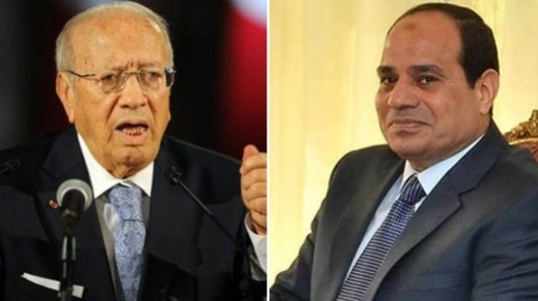 السبسي والسيسي يلتقيان في القاهرة