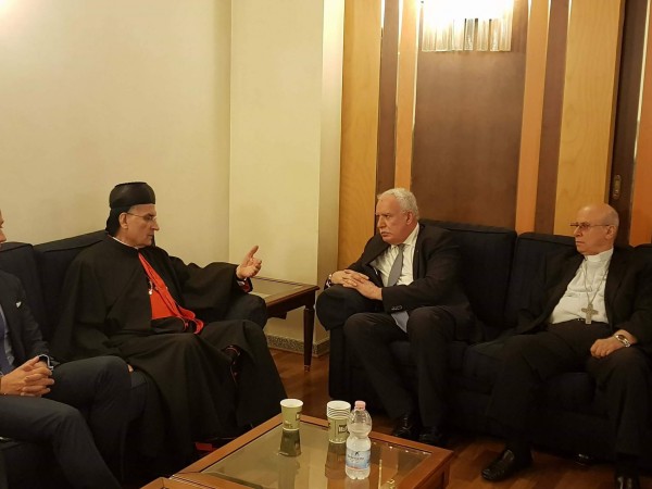 المالكي يلتقي البطريرك الماروني الكاردينال مار بشارة بطرس الراعي